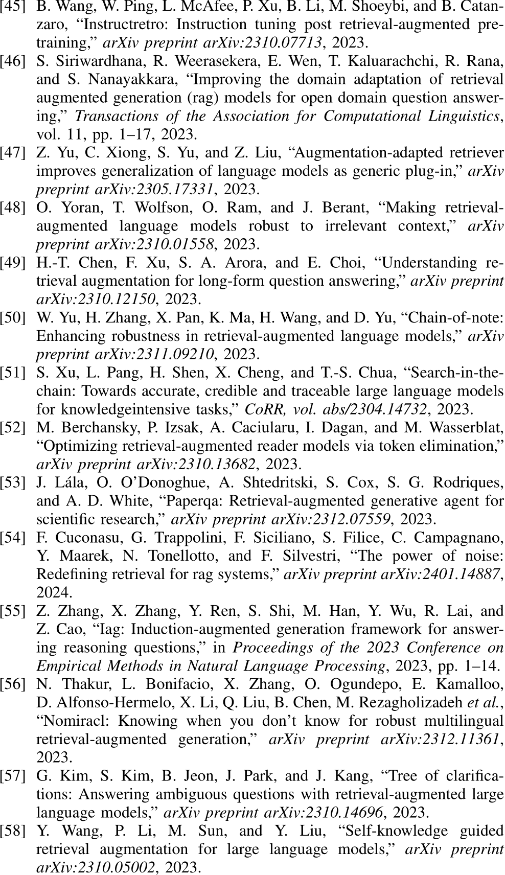 Retrieval-Augmented Generation for Large Language Models: A Survey | Bytez