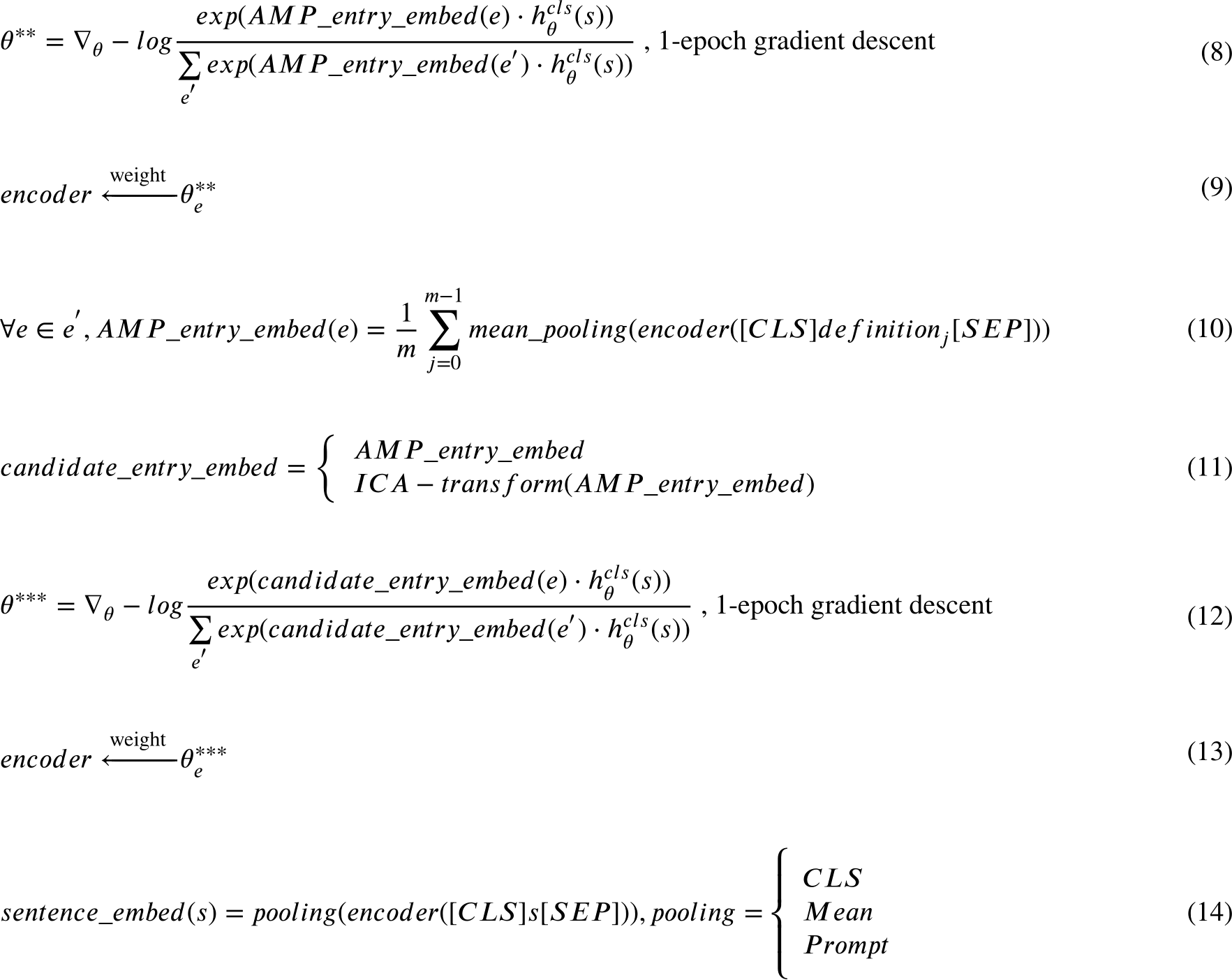 DefSent+: Improving sentence embeddings of language models by projecting definition sentences ...