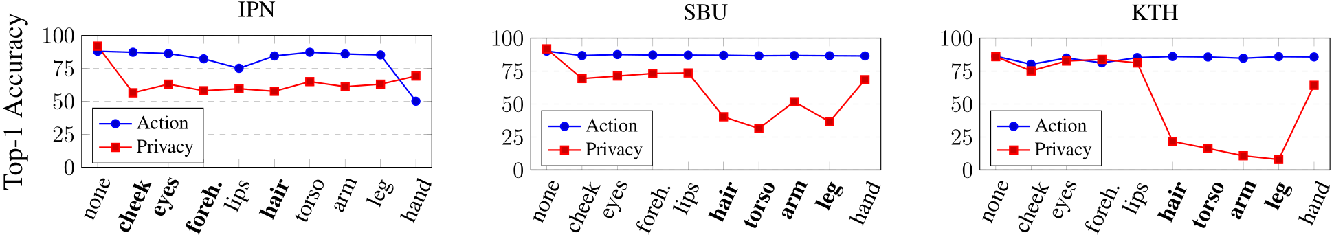 Selective Interpretable and Motion Consistent Privacy Attribute Obfuscation for Action ...