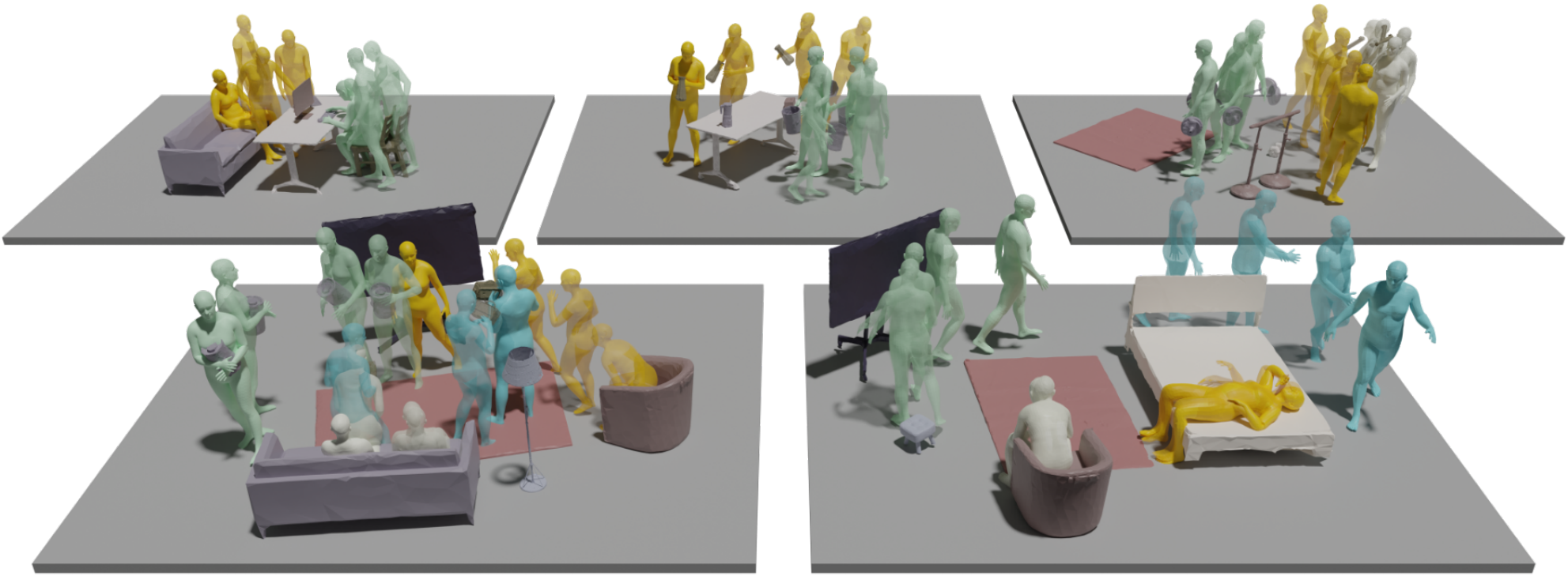 HOI-M^3: Capture Multiple Humans and Objects Interaction within ...