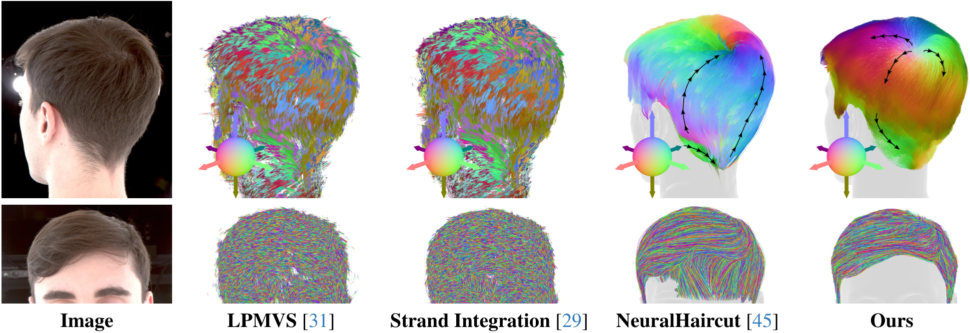 Dr.Hair: Reconstructing Scalp-Connected Hair Strands without Pre ...