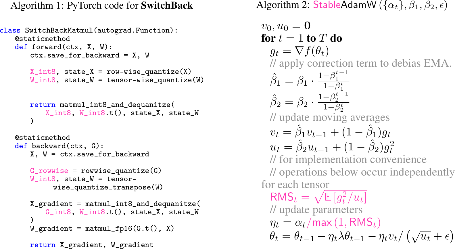 Bytez: Stable and low-precision training for large-scale vision-language models