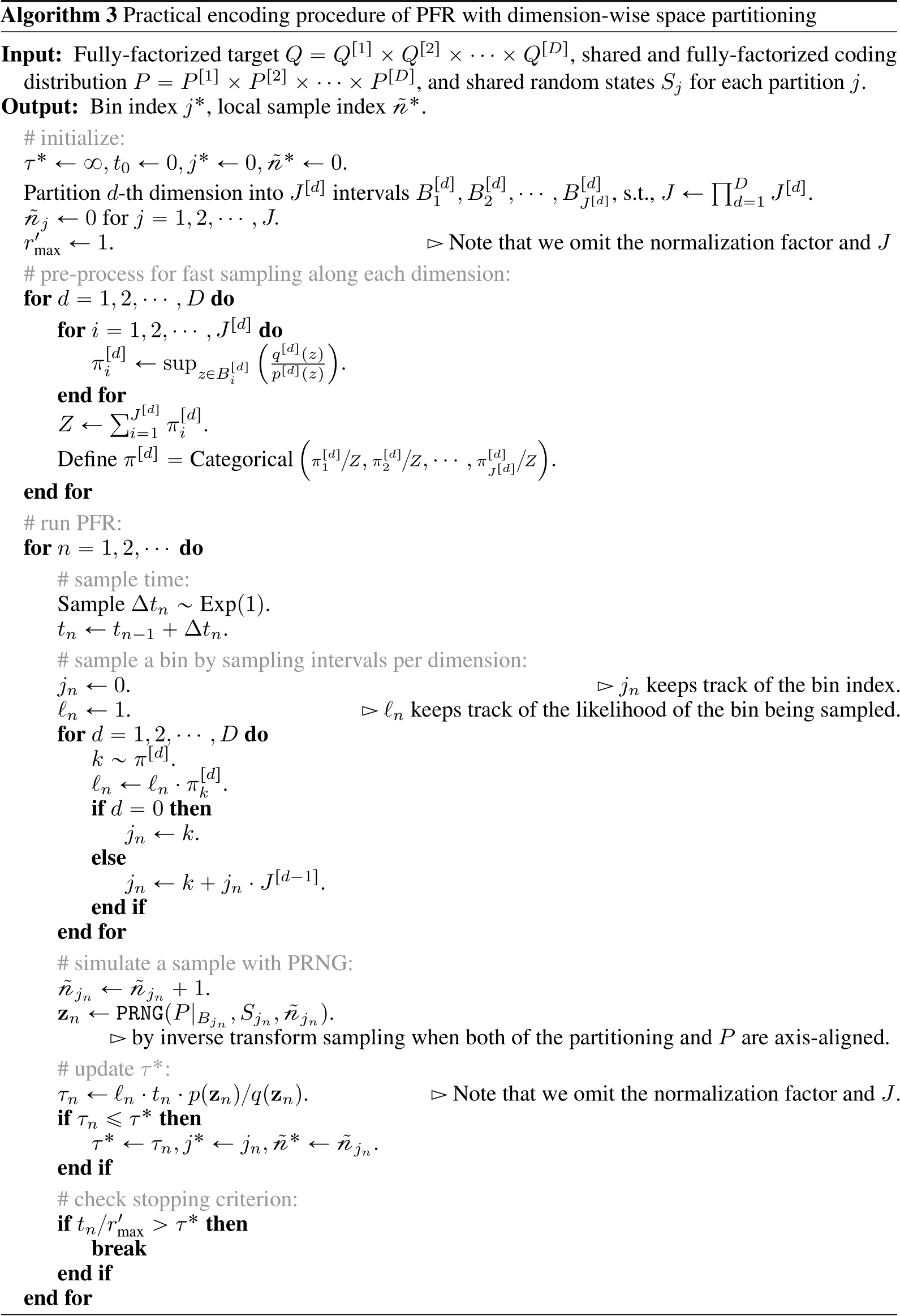 Accelerating Relative Entropy Coding with Space Partitioning | Bytez